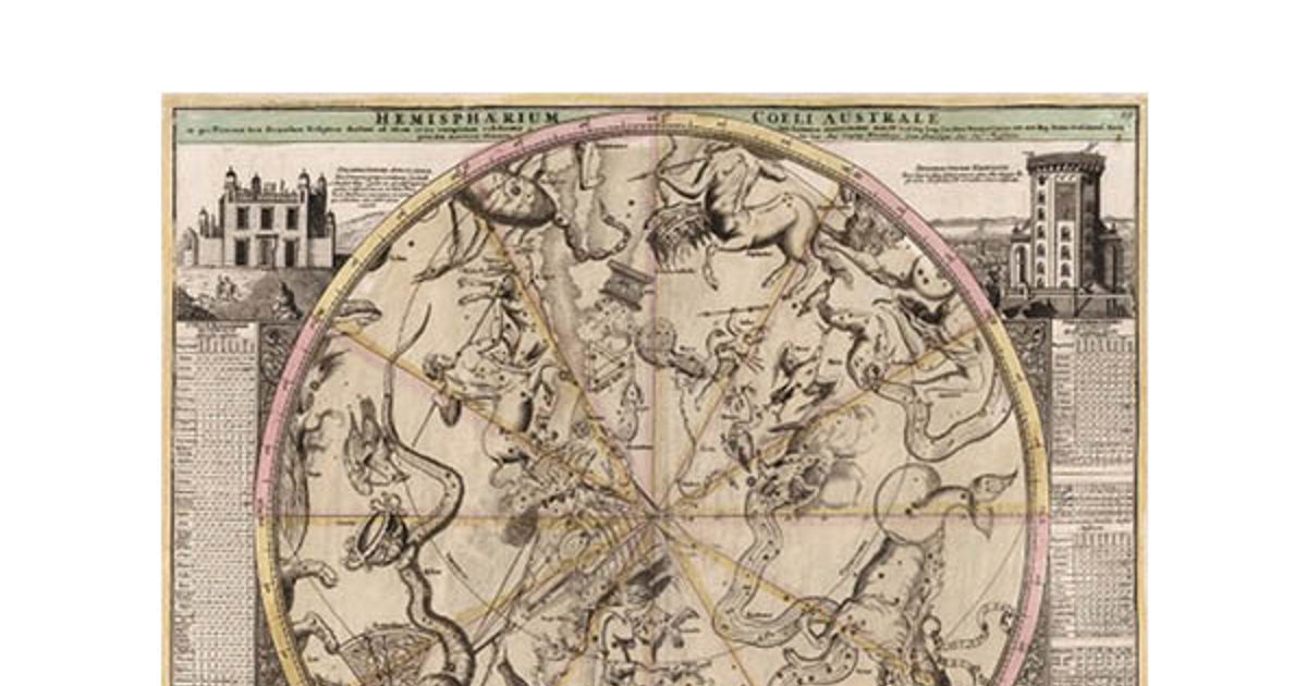 A Novel View of an 18th century Celestial Atlas | SIAM