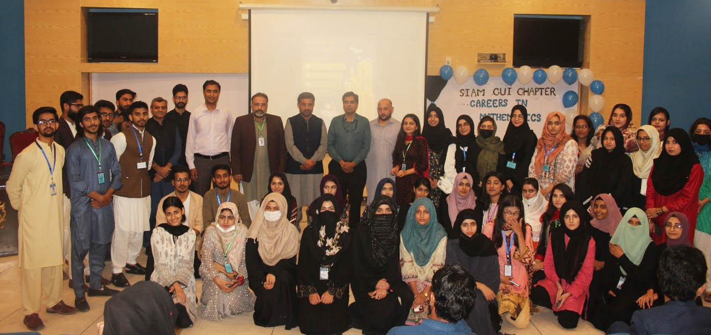 Careers in Mathematics with the COMSATS University Islamabad SIAM ...