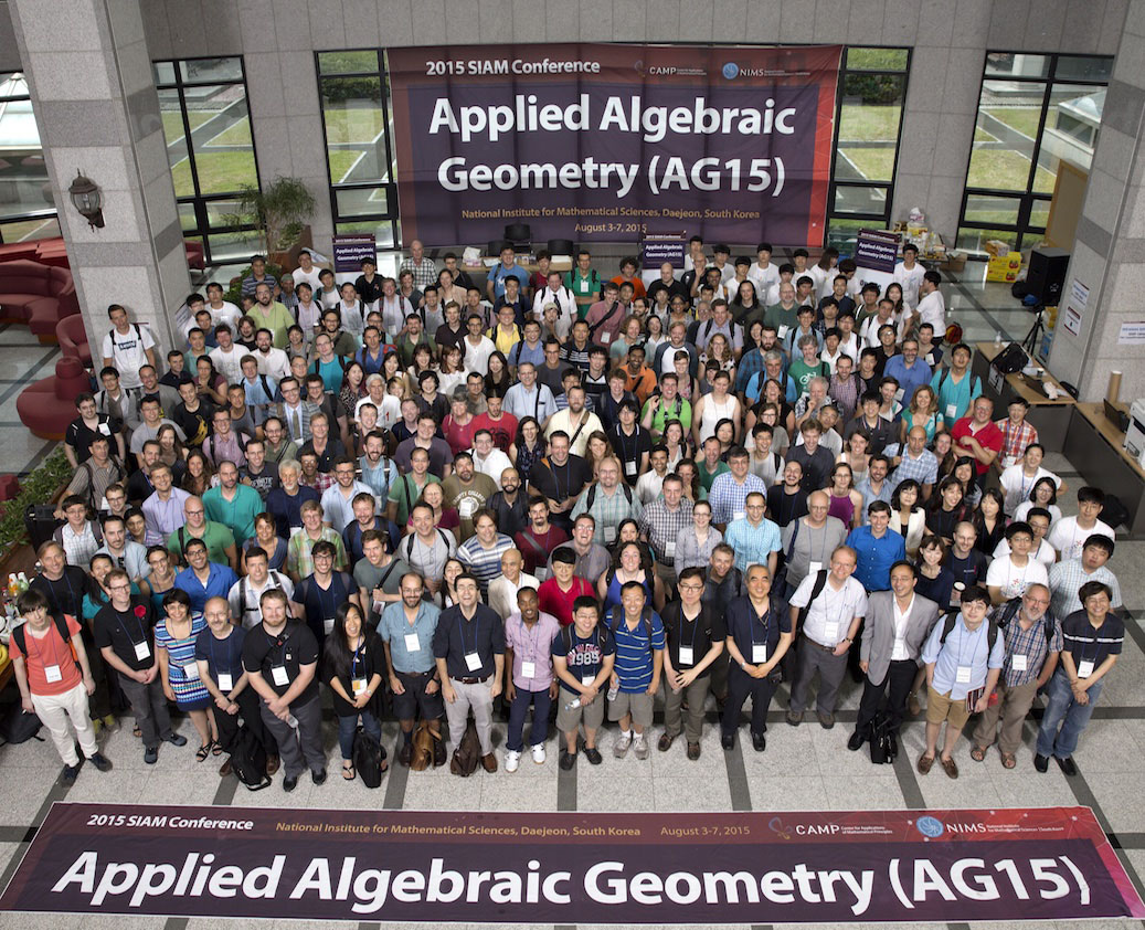 SIAM Conference on Applied Algebraic Geometry (AG15) | SIAM
