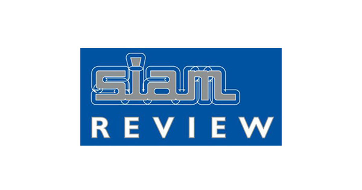 Readers of SIAM Review React to SIGEST Section | SIAM