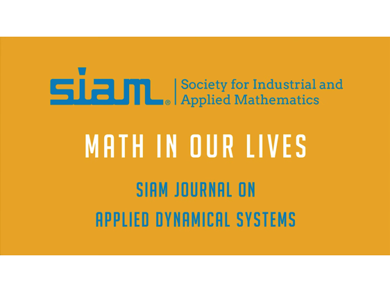 SIAM Journal on Applied Dynamical Systems | SIAM