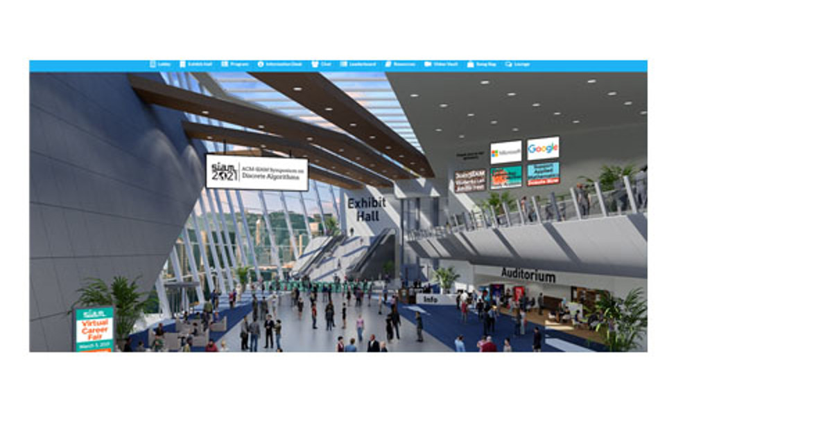 How to Navigate SIAM’s Virtual Conferences Platform | SIAM