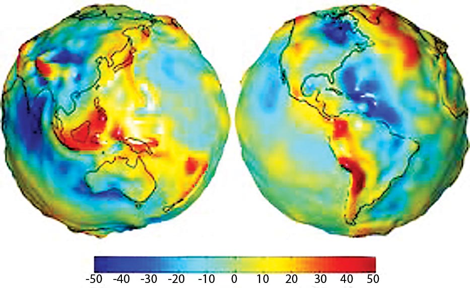 GRACE Satellite Data Delineates Changing Earth Surface | SIAM