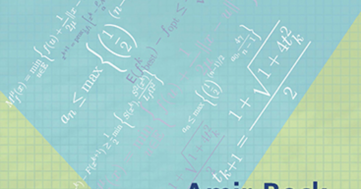 First-Order Methods in Optimization | SIAM