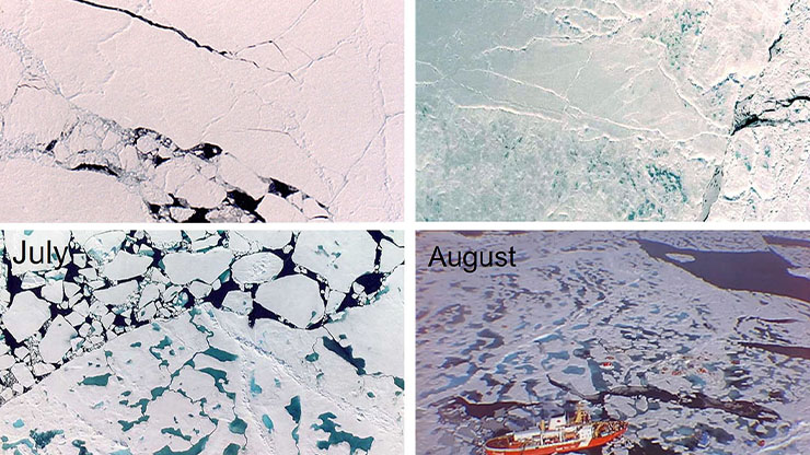 A Particle-continuum Framework for Sea Ice Floe Dynamics | SIAM