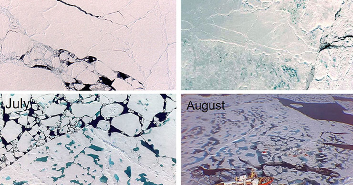 Sea Ice Variability: Everything, Everywhere, All at Once | SIAM