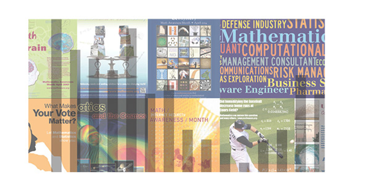 SIAM Celebrates Mathematics and Statistics Awareness Month | SIAM