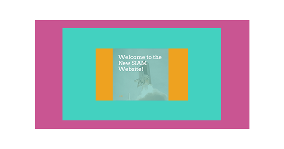 Introducing the New SIAM Website | SIAM