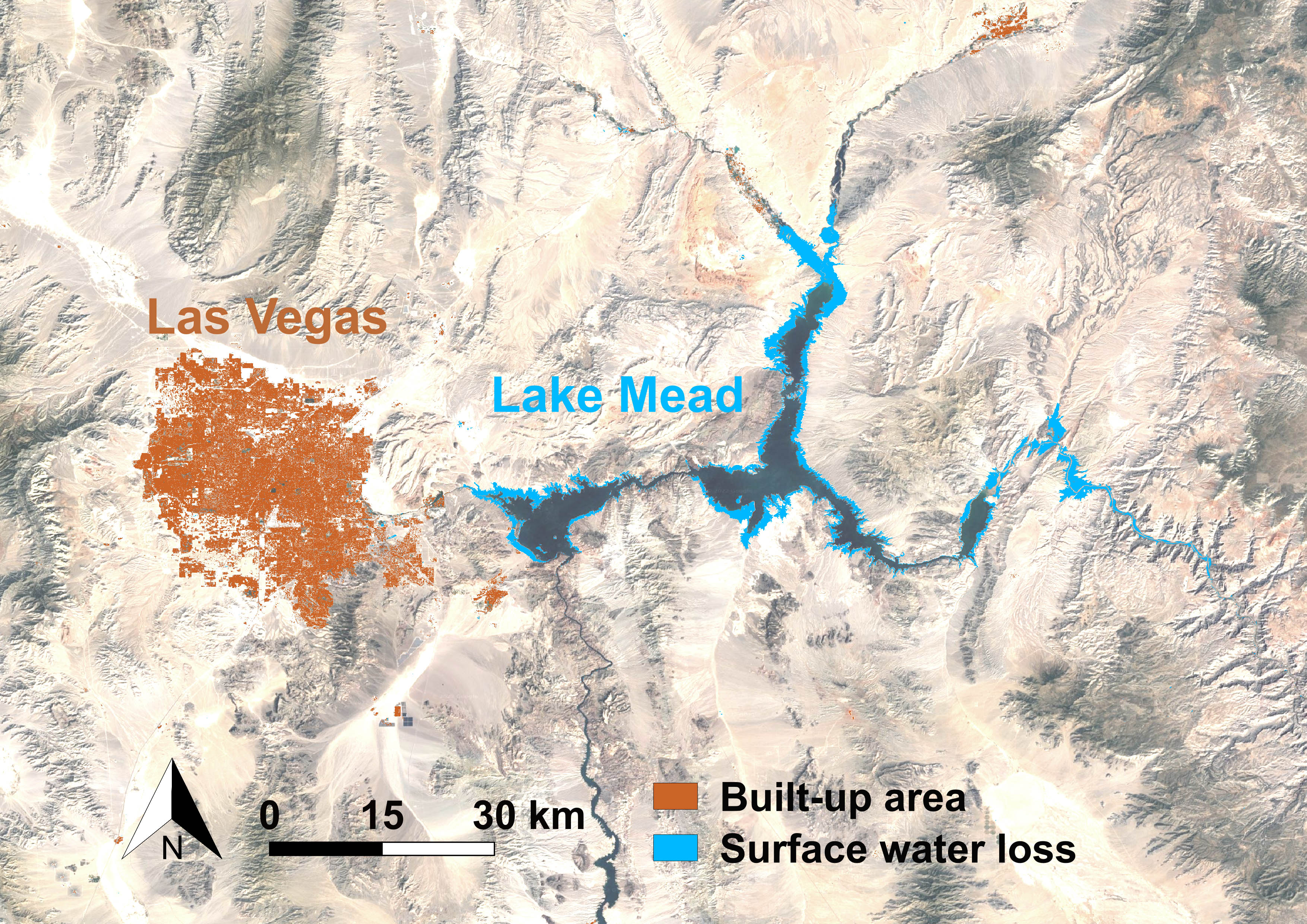 A Mathematical Model To Analyze Shrinking Surface Water Bodies Siam